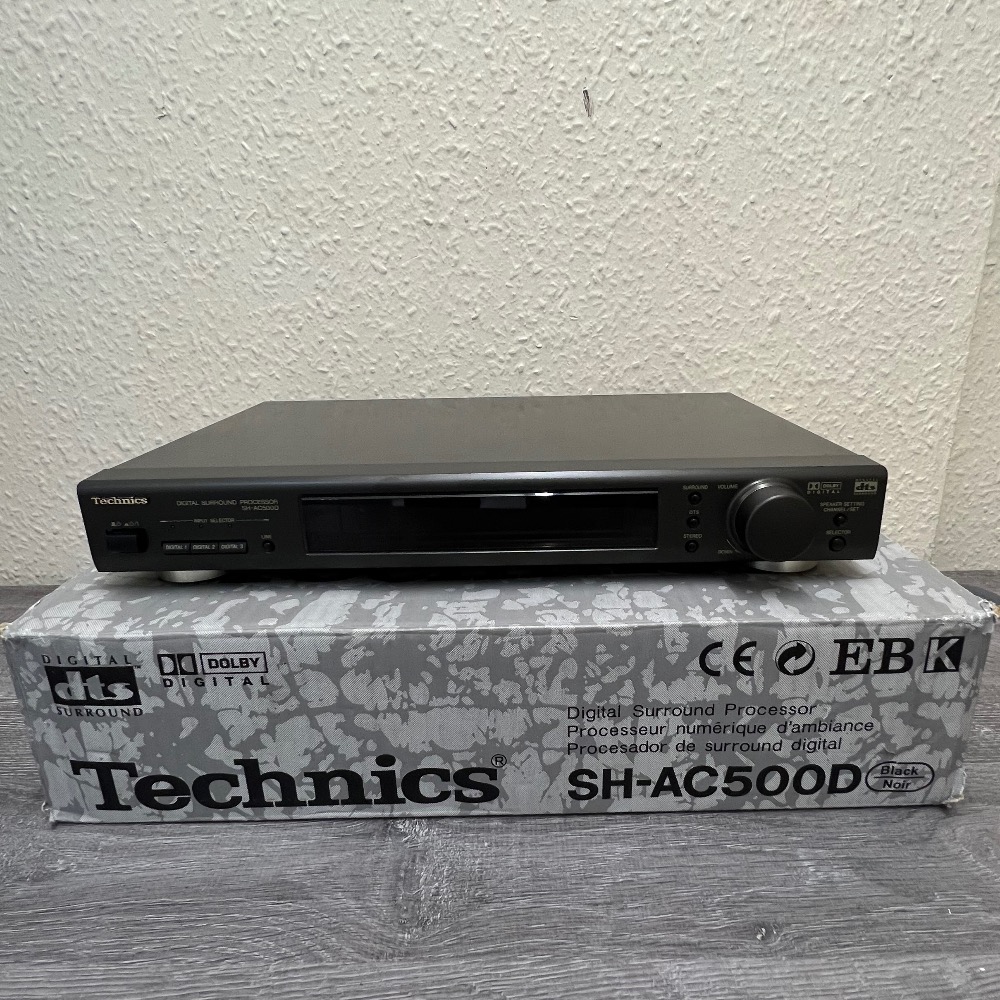Pre-owned TECHNICS SH-AC500D DIGITAL SURROUND SOUND PROCESSOR - Own4Less